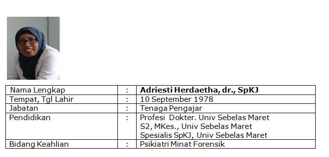 Staf Pengajar – PSIKIATRI